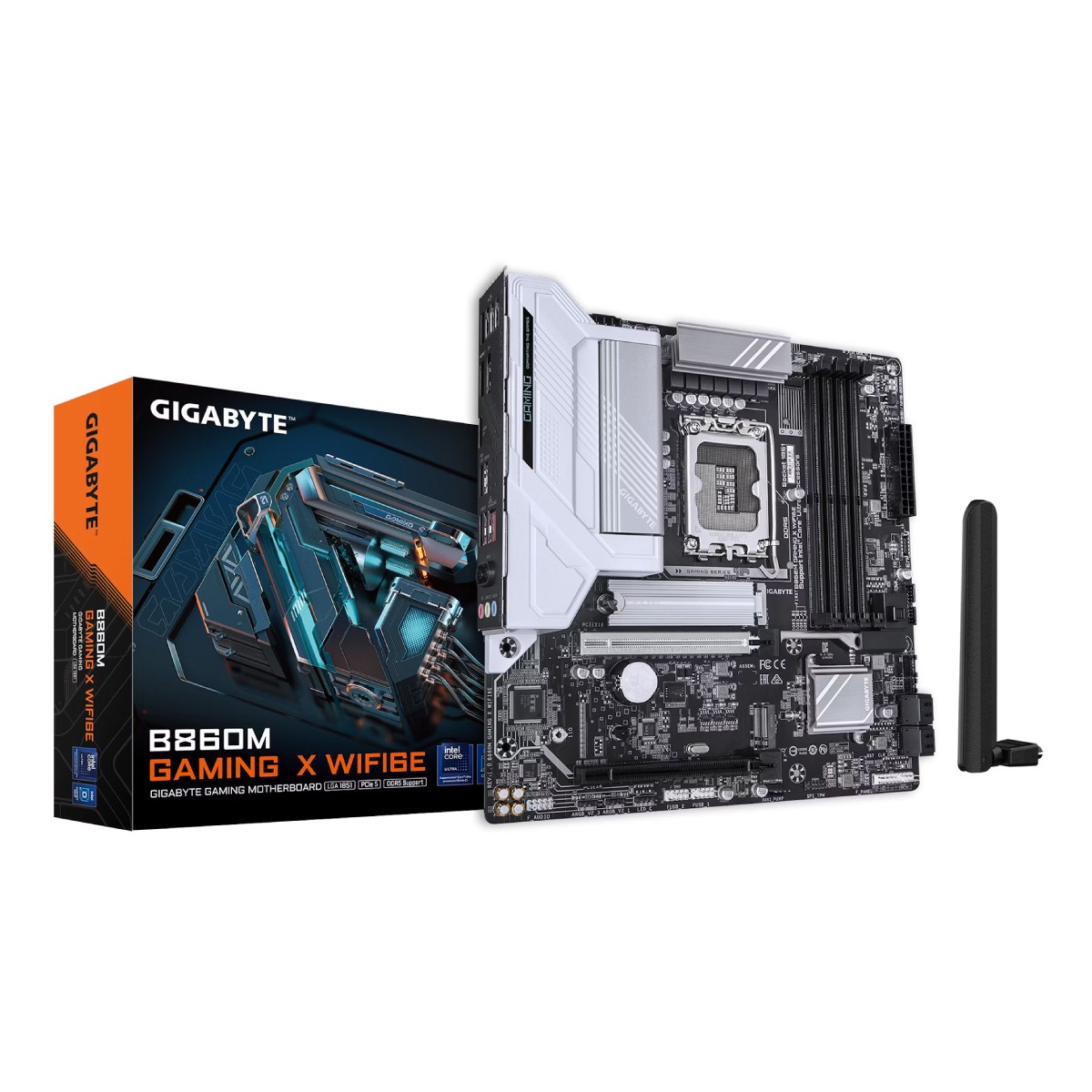 Motherboard Micro-ATX Gigabyte Gaming X WiFi6E LGA1851 4XDDR5