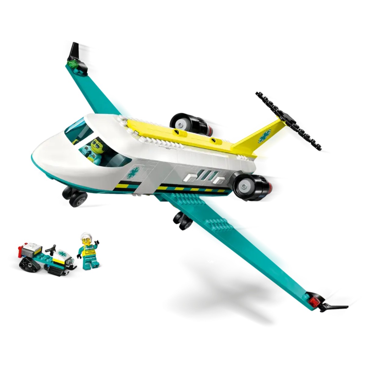 LEGO City Avião de Ambulância Aérea de Emergência - 60465