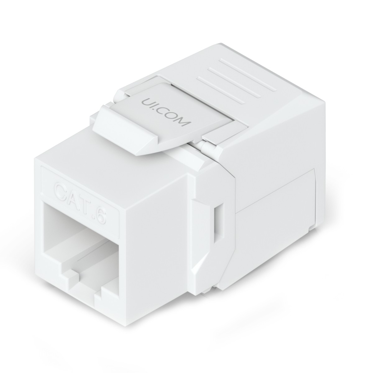 Conector Ubiquiti RJ45 Macho Cat6 - UACC-KEYSTONE-JACK-C6 (12 unidades)