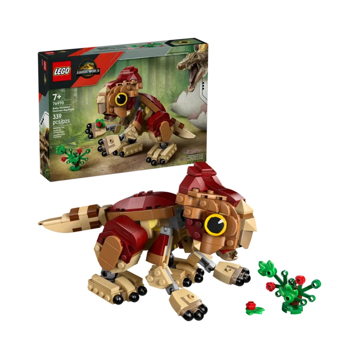 LEGO Jurassic World Dinossauro Bebé Dolores Aquilops - 76970