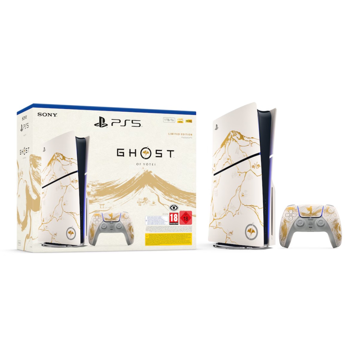 Console Sony PlayStation 5 Slim PS5 Standard + Ghost of Yōtei Édition ...