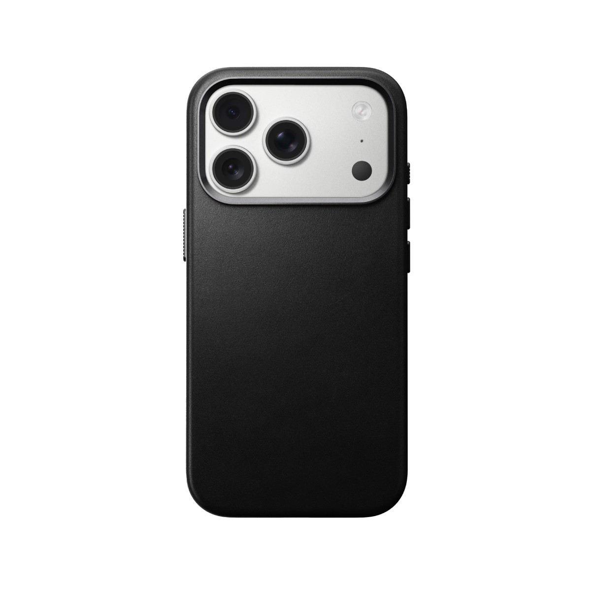Capa Nomad Couro Tradicional iPhone 17 Pro Preto