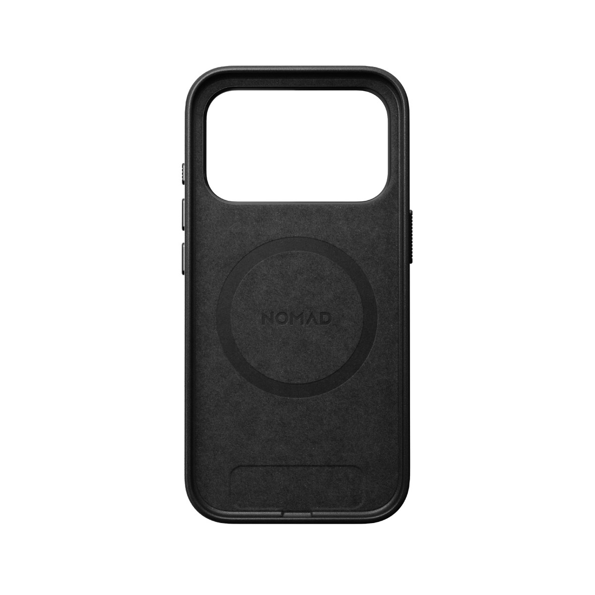 Capa Nomad Couro Tradicional iPhone 17 Pro Preto