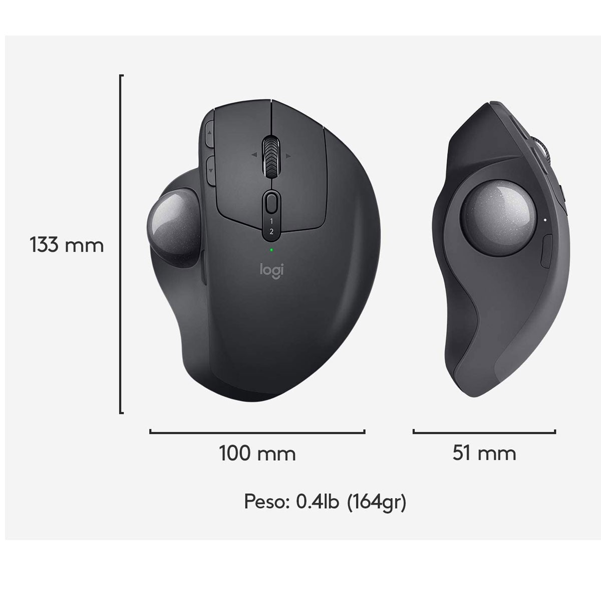 Wireless Trackball Logitech MX Ergo Graphite- 910-005179