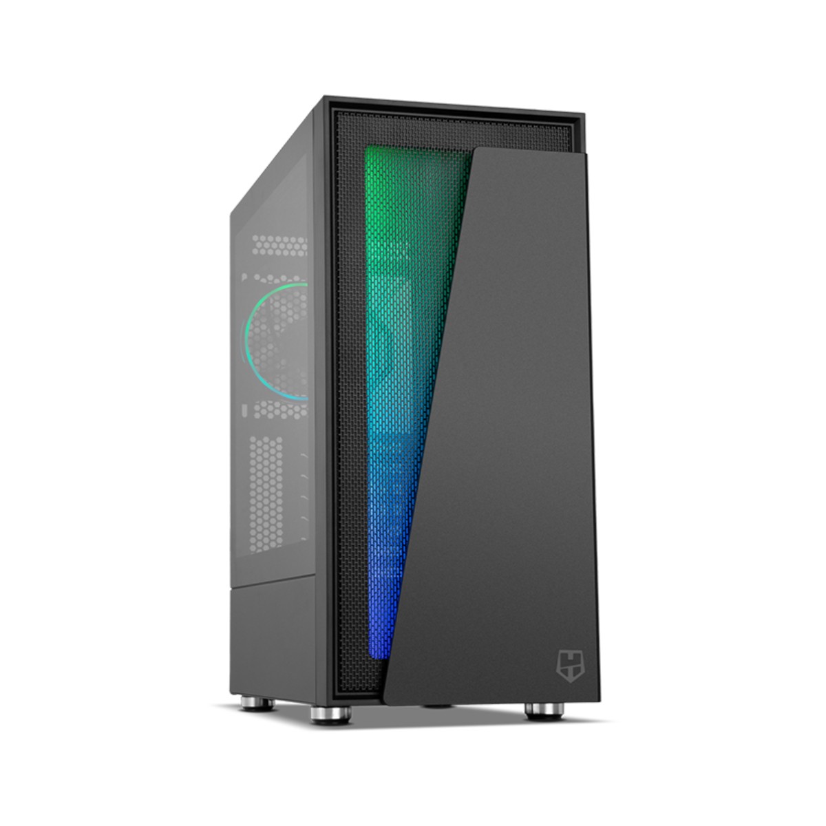Nox Hummer Blaster Pro ARGB ATX Case Black