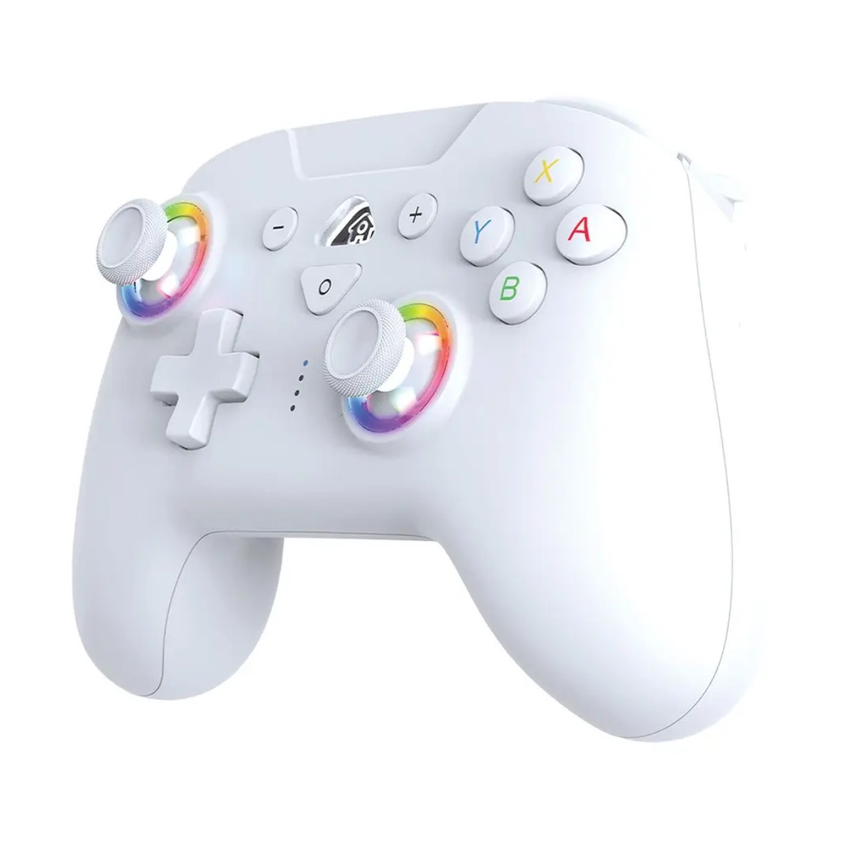 Subsonic LED RGB Wireless Controller Nintendo Switch White