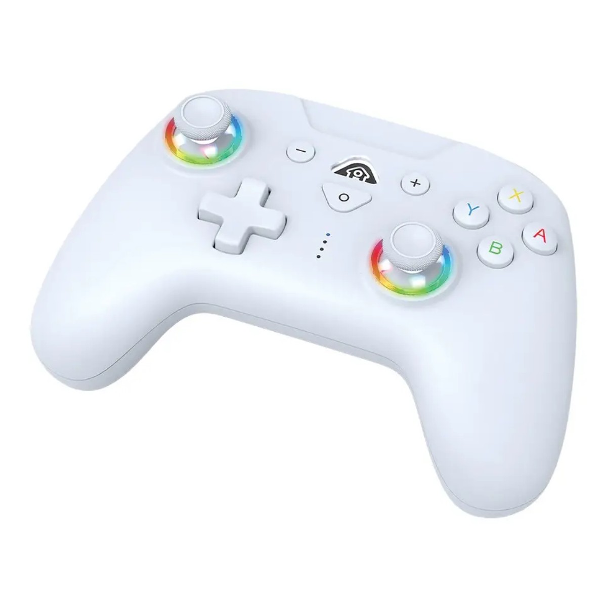Subsonic LED RGB Wireless Controller Nintendo Switch White