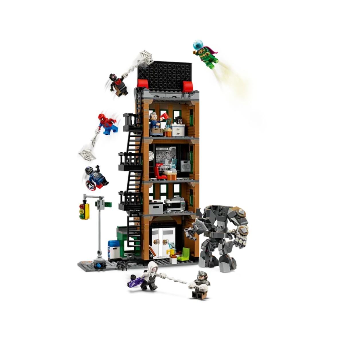LEGO Marvel Spider-Man vs. Mysterio: The Daily Bugle – 76342