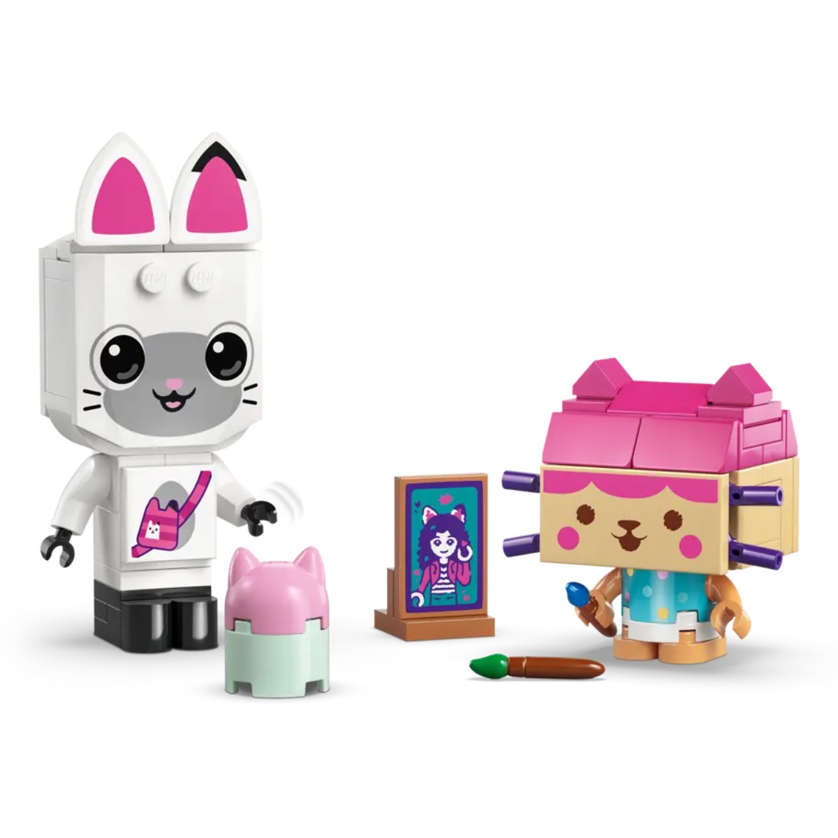 LEGO Gabby''s Dollhouse Amigos Gatinhos Construídos com Peças da Gabby ...