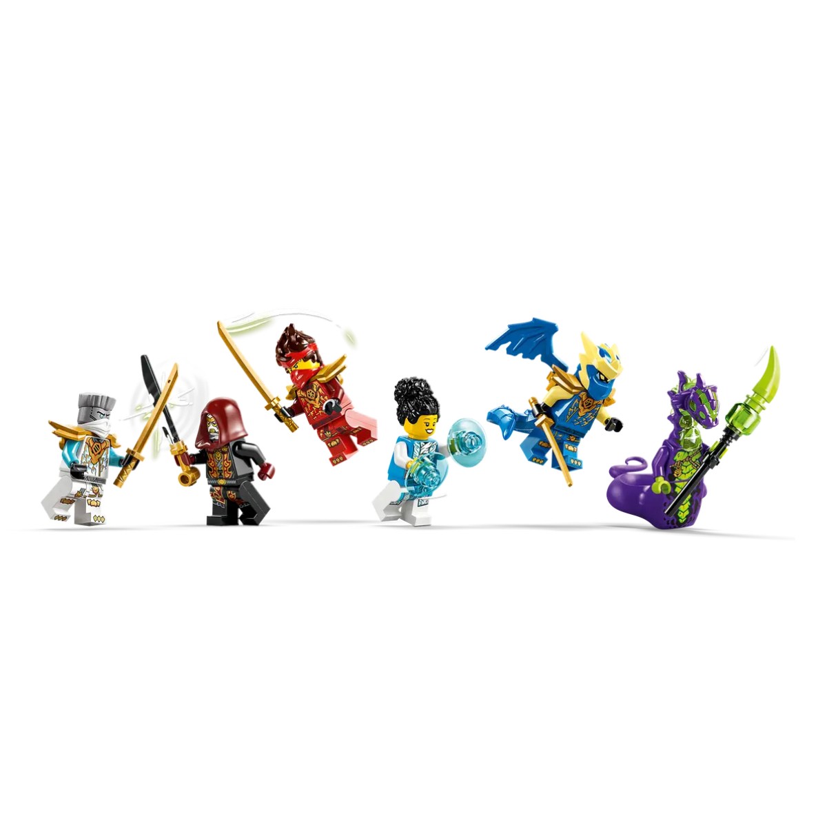 LEGO Ninjago Batalha na Casa da Árvore com Veículos Ninja - 71857