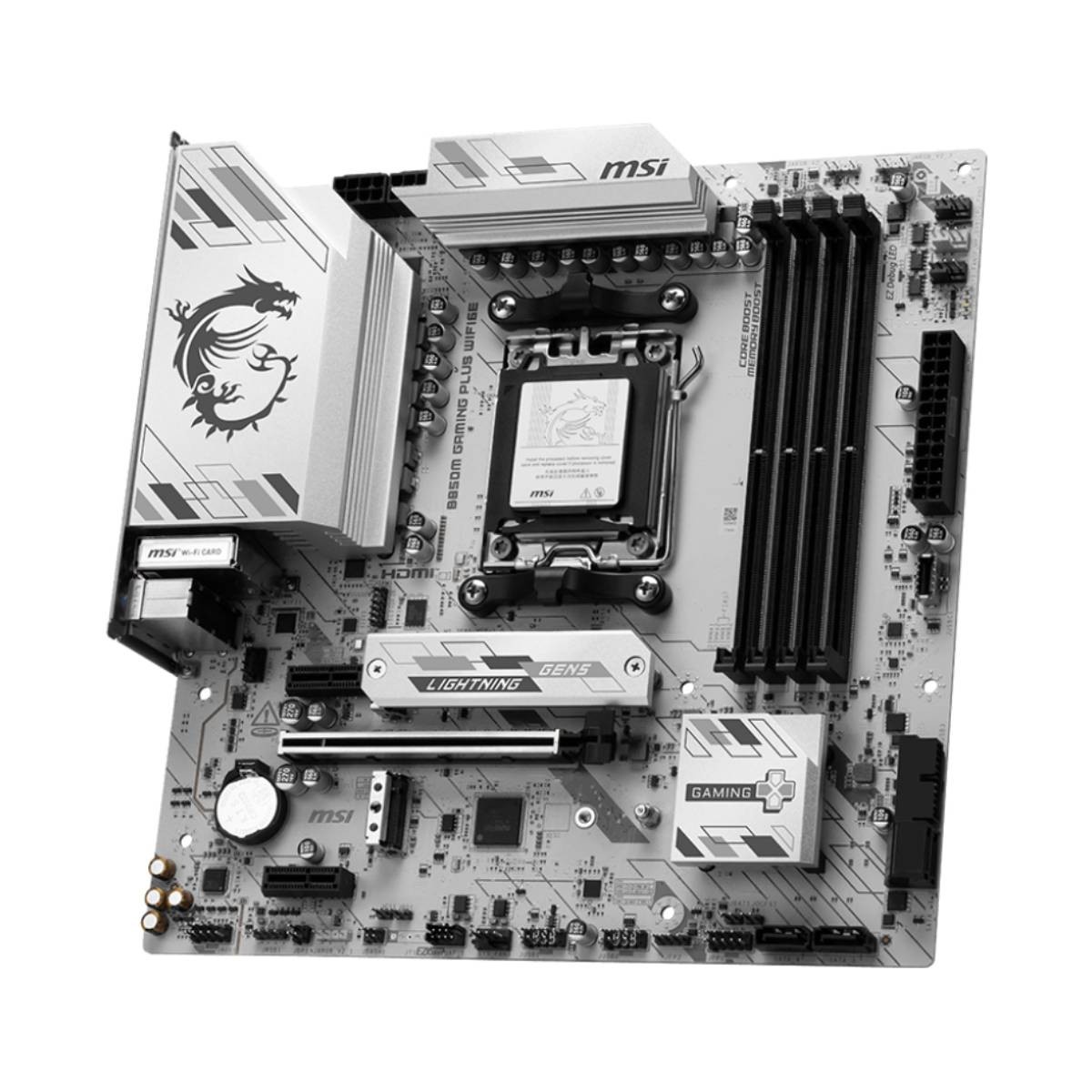 Placa Base ATX MSI B850M Gaming Plus WIFI6E AM5 4XDDR5