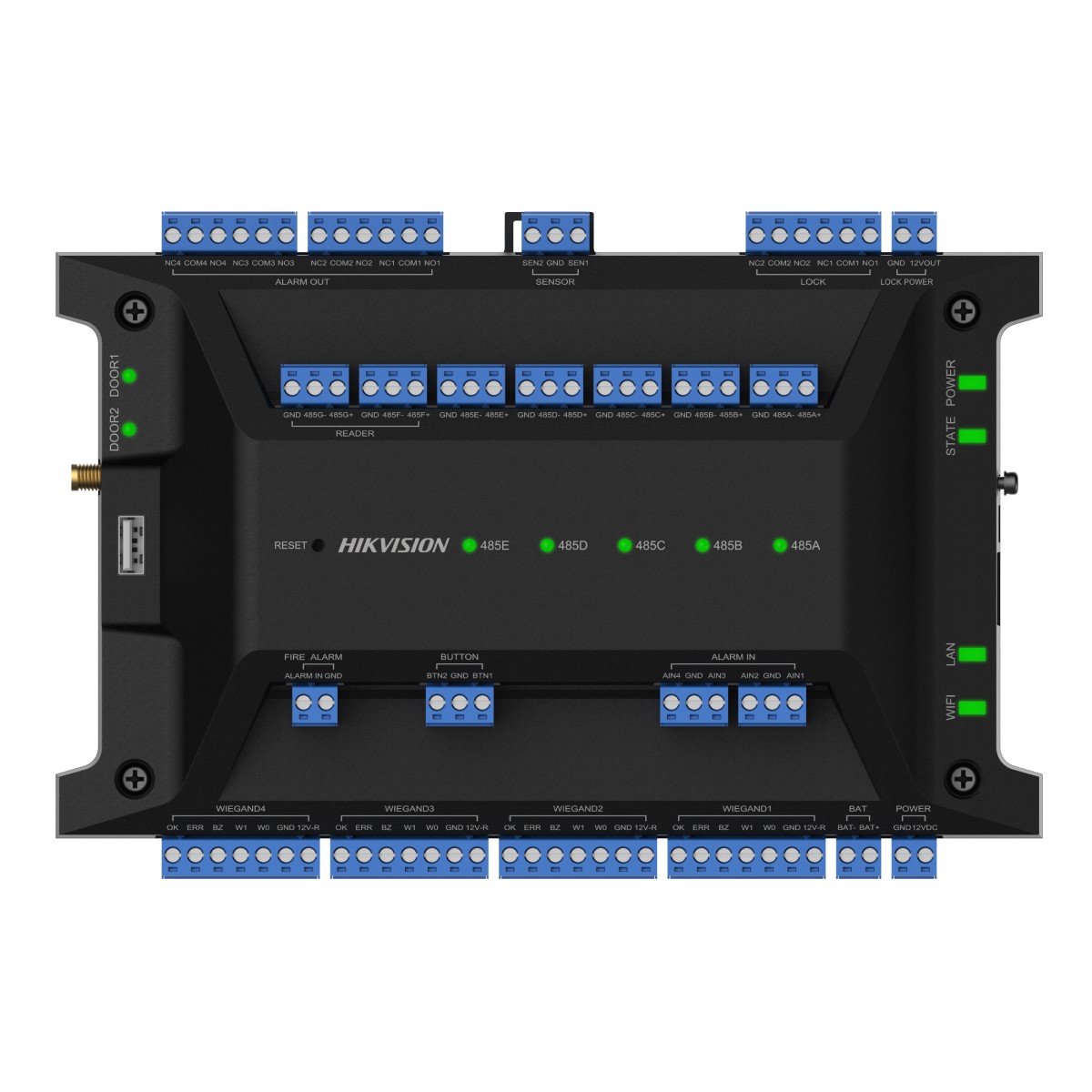 Hikvision Access Control Module – Facial, fingerprint, card, QR code or ...