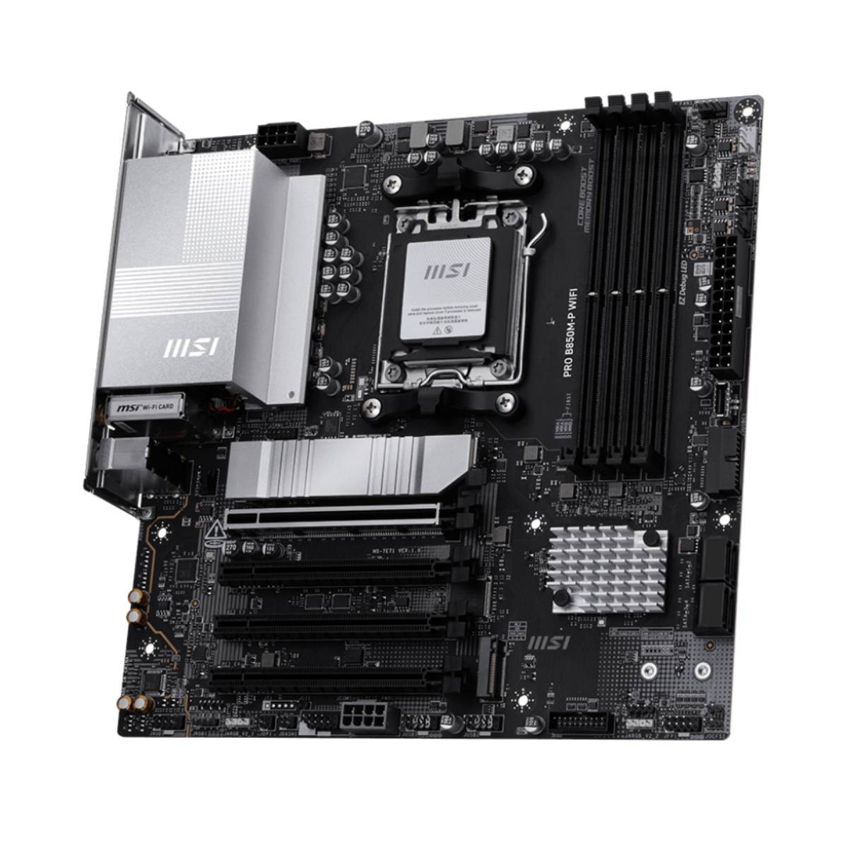 Motherboard ATX MSI PRO B850M-P WIFI AM5 4XDDR5