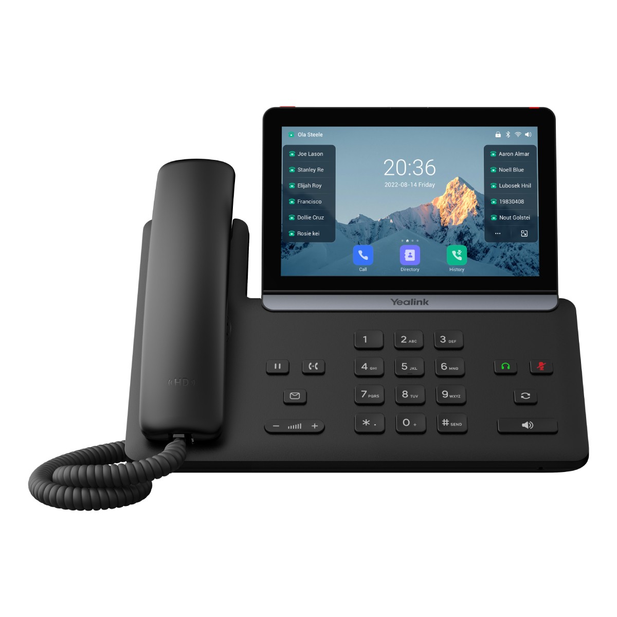 Yealink SIP-T88W PoE IP Phone Black