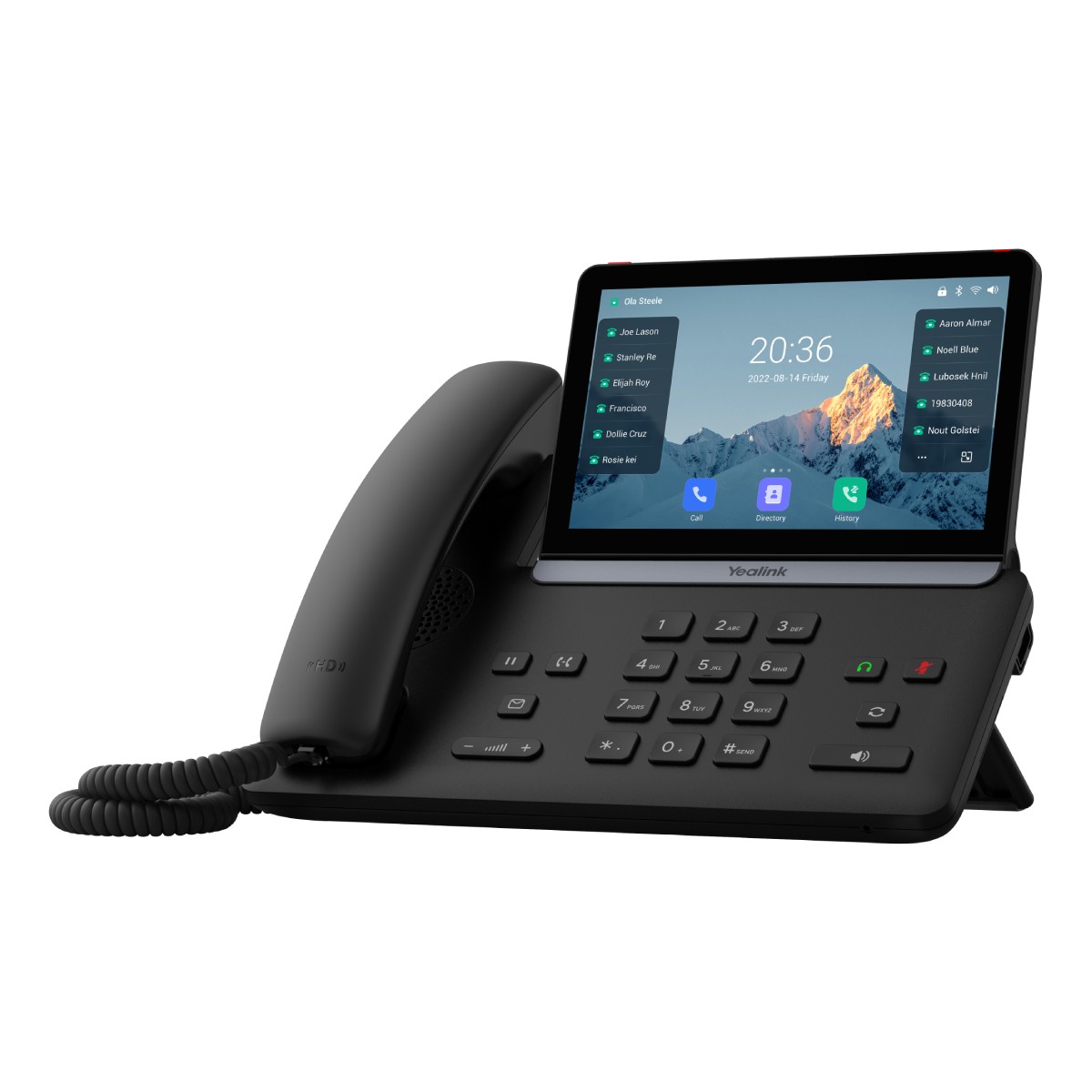 Yealink SIP-T88W PoE IP Phone Black