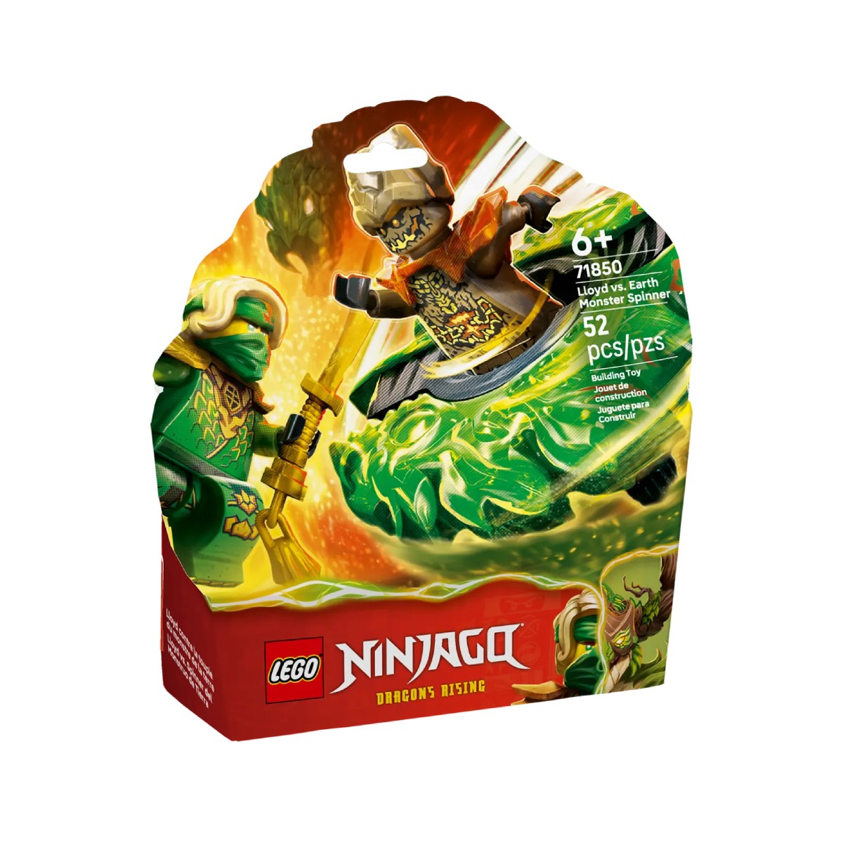 LEGO Ninjago Lloyd contra Spinner de Monstro de Terra - 71850