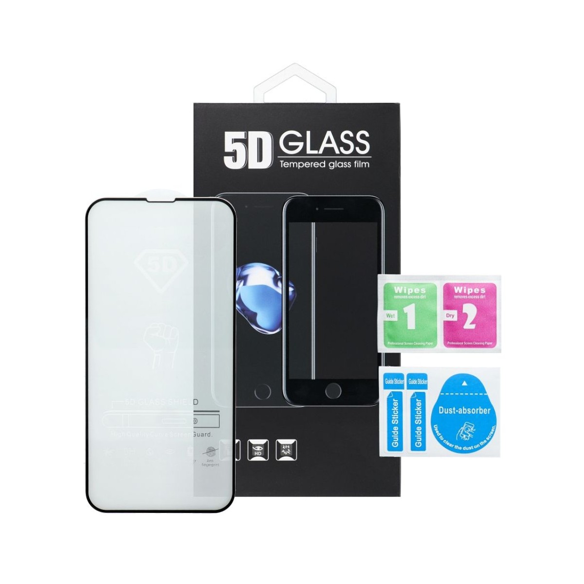 Xiaomi Redmi Note 15 Pro FullScreen Tempered Glass Black