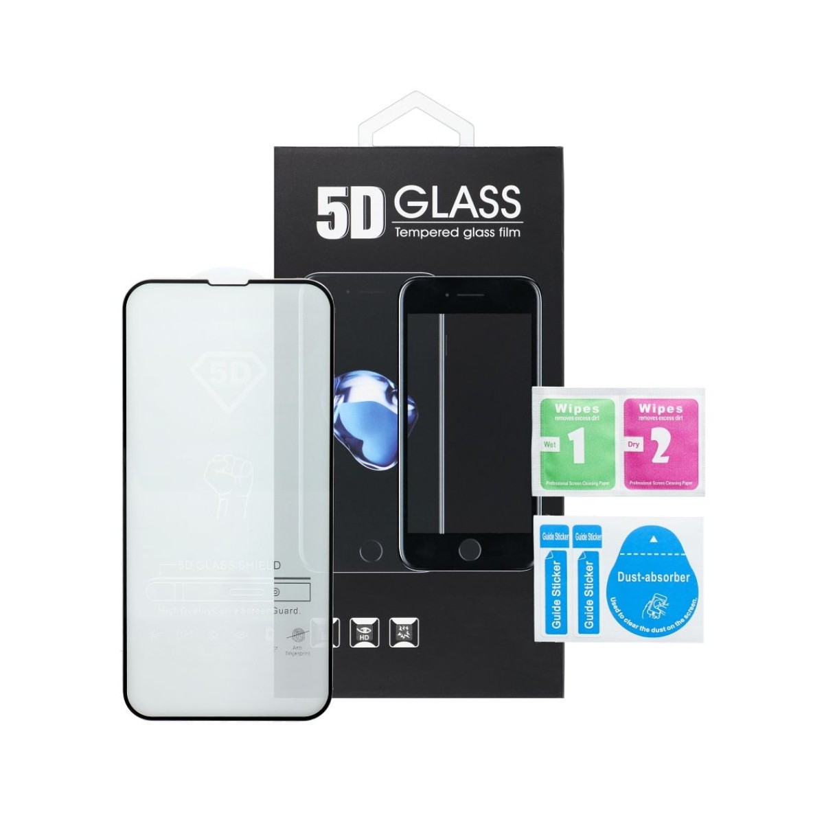 Xiaomi Redmi Note 15 Pro Plus FullScreen Tempered Glass Black