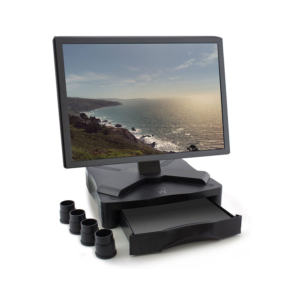 Base para Monitor Ewent EW1280 c/Gaveta