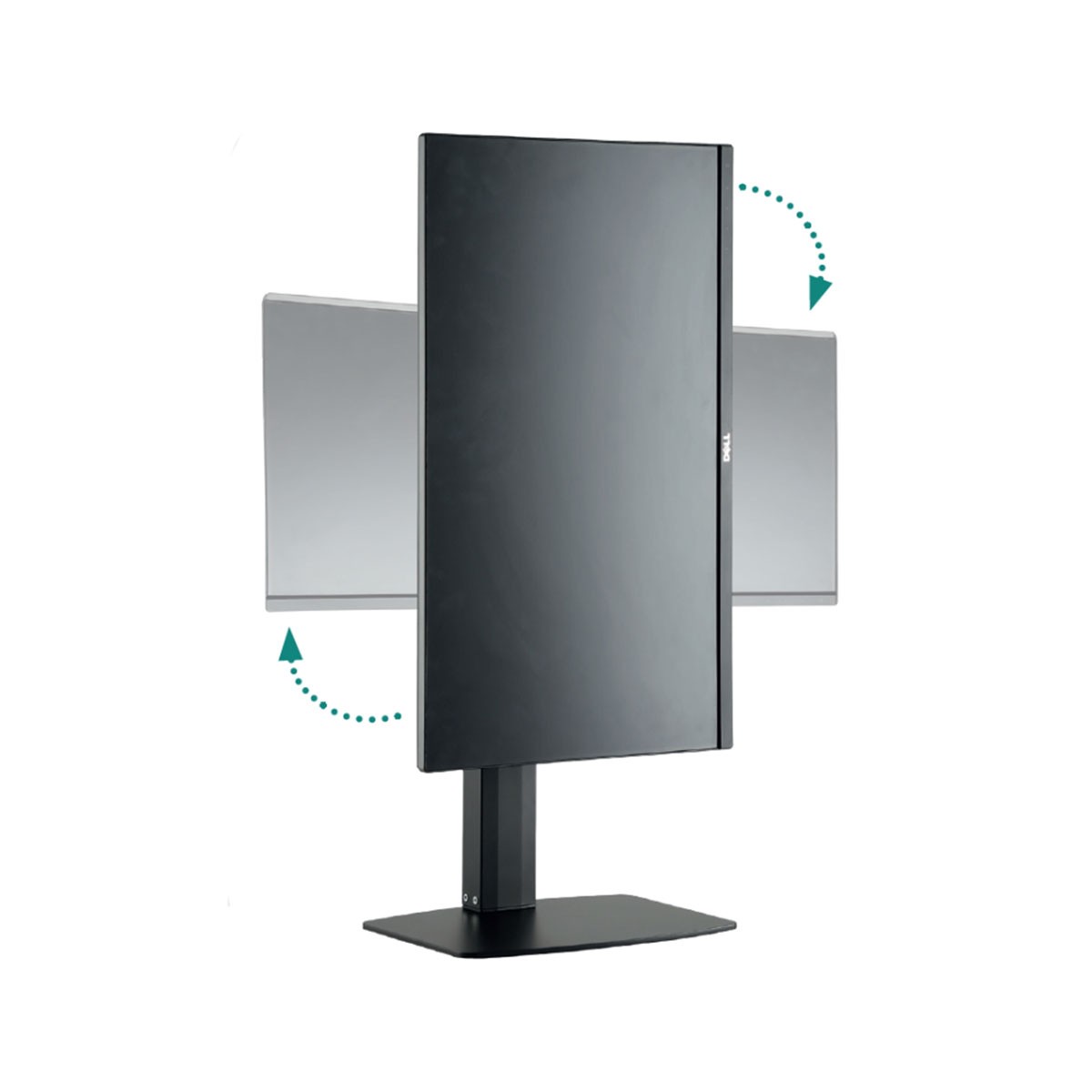 Suporte de Monitor Ewent EW1537 13" - 32" c/Base e Elevação Preto