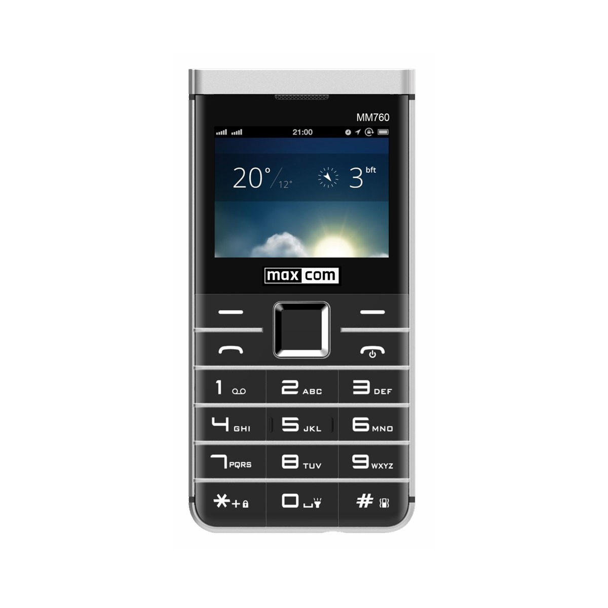 Maxcom Comfort MM760 Dual SIM Preto