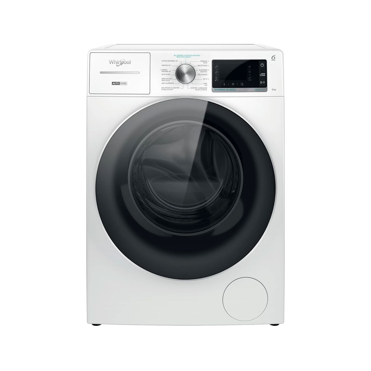 Washing Machine Whirlpool W946WR 9Kg 1400RPM White