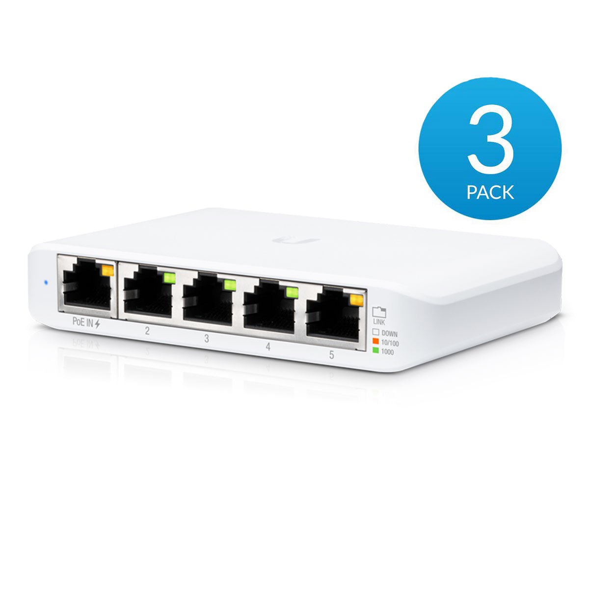 Switch Ubiquiti Unifi Flex Mini 5 Ports 10/100/1000 Mbps PoE White (USW ...