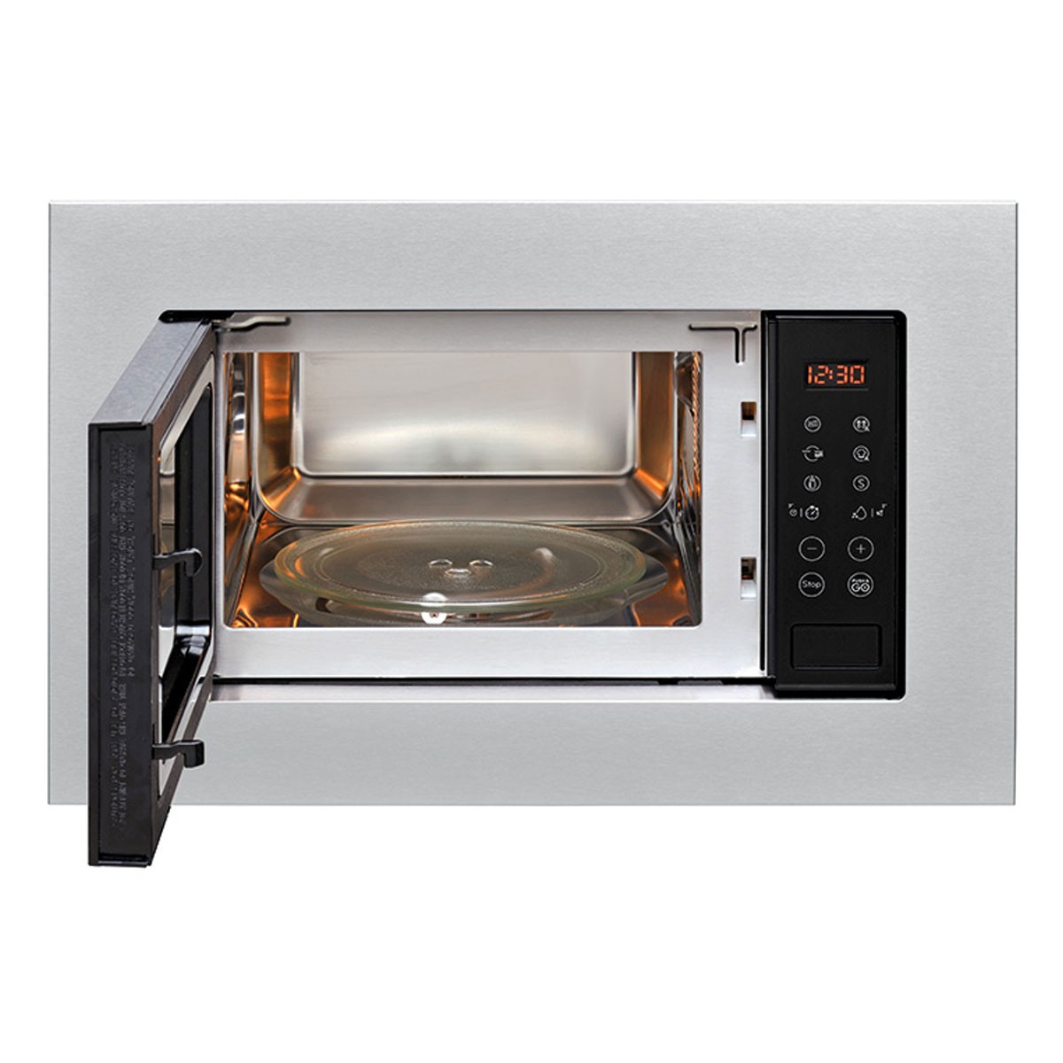 Micro-ondas de Encastre Indesit MWI120GX 800W 20L Inox