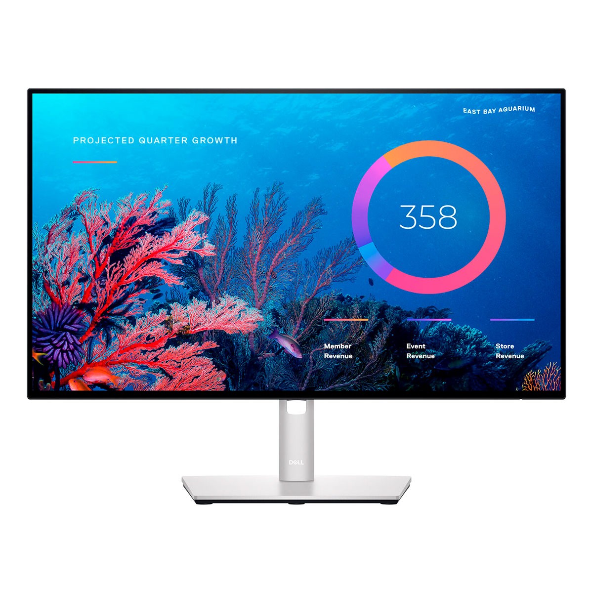 Monitor DELL UltraSharp 24" IPS FHD 60Hz Cinzento