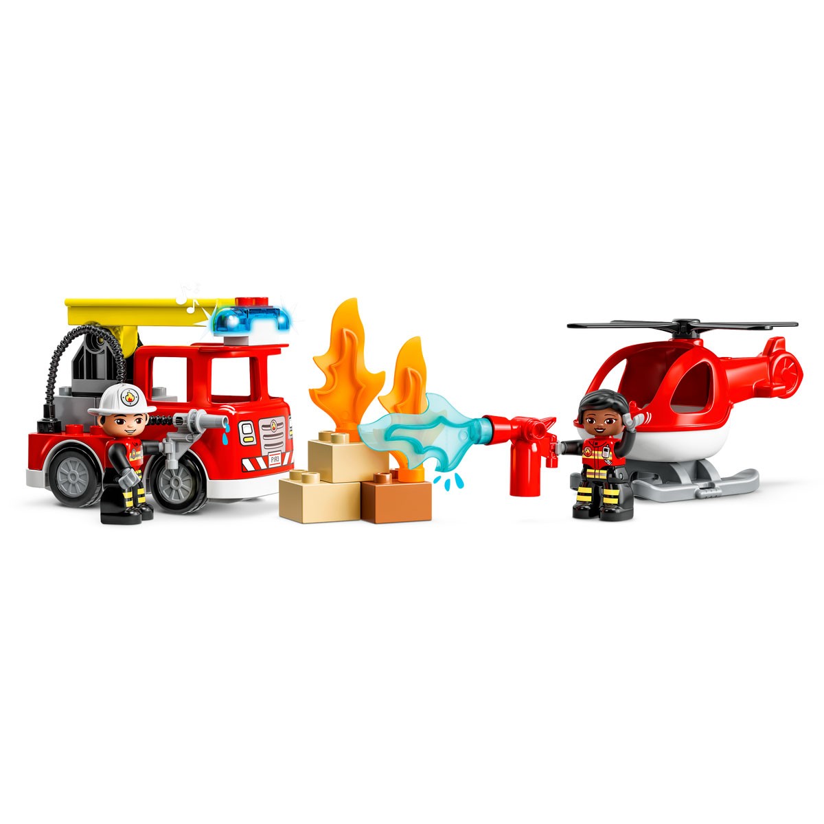 LEGO Duplo Fire Station and Helicopter - 10970