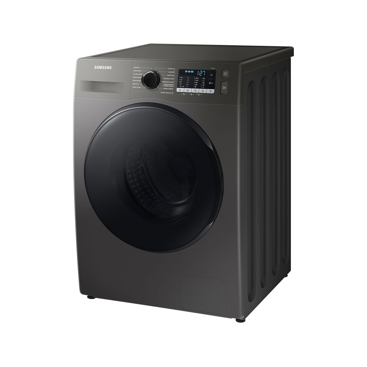 Máquina de Lavar e Secar Roupa Samsung WD90TA046BX/EP 9Kg 1400 RPM Cinzenta