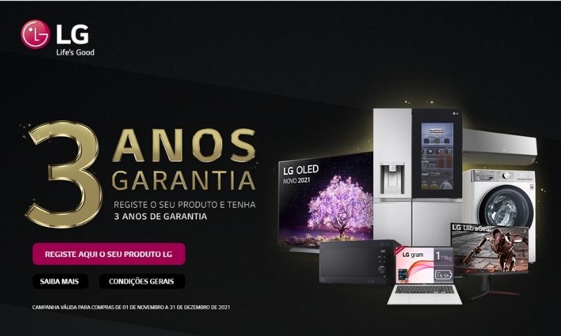 LG surpreende com 3 anos de garantia em Portugal