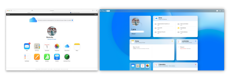 Apple - iCloud.com beta e o novo design | You Get Blog