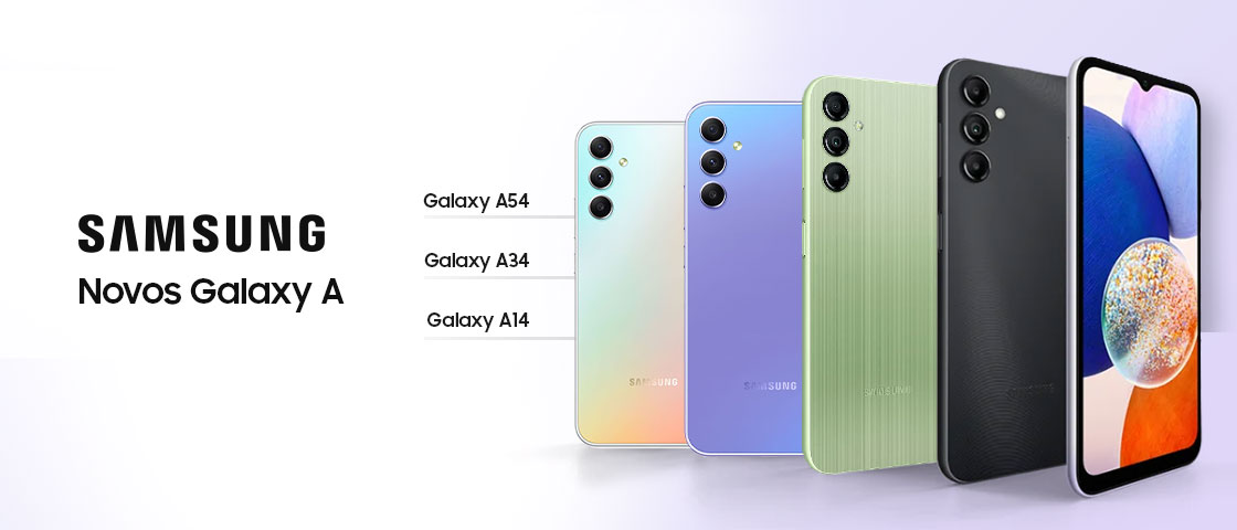 Novos Samsung Galaxy A34 e A54 | You Get | You Get Blog