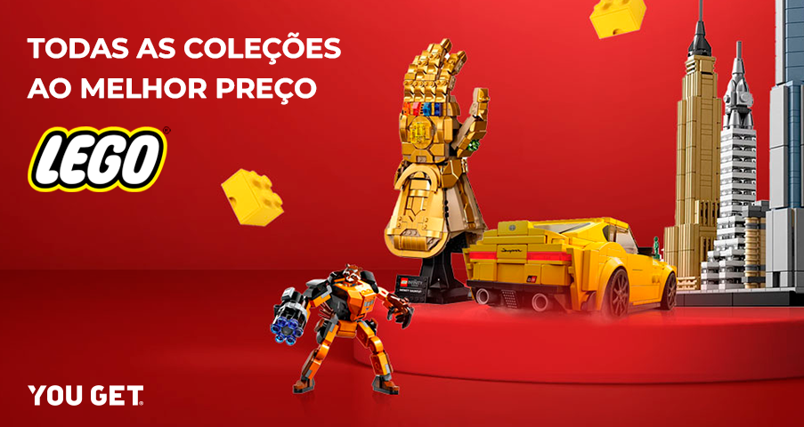 As Coleções LEGO aos melhores preços estão na You Get!